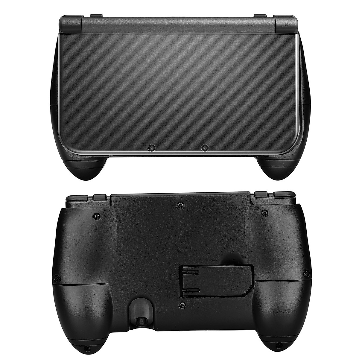 TNP New Nintendo 3DS XL Hand Grip - Protective Cover Skin Controller Grip Case Ergonomic Comfort Anti Slip Handle Console Grip with Kick-Stand for New Nintendo 3DS XL LL 2015 Model