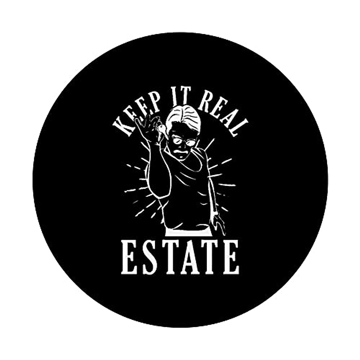 Realtor Real Estate Agent House Property Apartment Broker PopSockets Swappable PopGrip