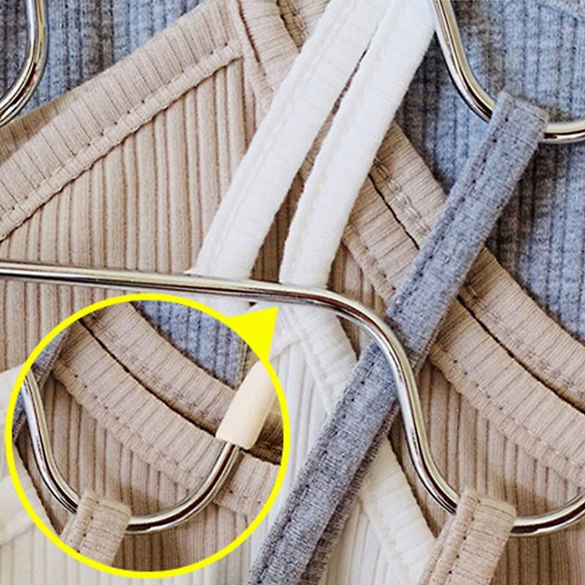 Multi Layer Underwear Drying Hanger, 360 Degree rotatable Folding Sling Hanger Seamless Multi Function Clothes Drying Rack (4 Layers)
