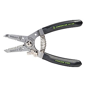 Greenlee Hand Tools Stainless Steel Wire Stripper (1917-SS), 16-26AWG