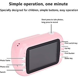 ETATOI Kids Digital Camera - 12MP Children's Selfie Camera Inches Large Screen for Boys and Girls,1080P Rechargeable Electronic Camera