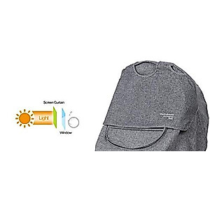 Manito Melange Infant Carseat Weather Shield (Black)