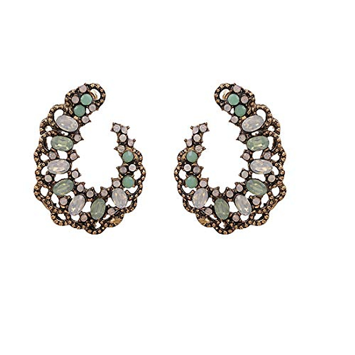 Crystal Dangle Drop Earrings Women Handmade Pendant Earrings Wedding Earrings