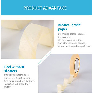 Autoclave Tape - Steam Sterilisation Indicator Tape 19mm x 50m (4pcs)