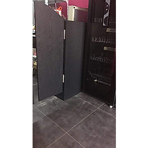 Yancorp Matte Black Contact Paper Black Wallpaper Peel and Stick for Countertops Removable Wallpaper for Cabinets Desk Wrap Self-Adhesive Stick on Wallpaper Kitchen Bathroom