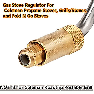 MCAMPAS 5430 Stove Pressure Regulator Replacement Part for Coleman Propane Stoves, Grills/Stoves, Fold N Go Stoves Pressure Gas Regulator Fitting