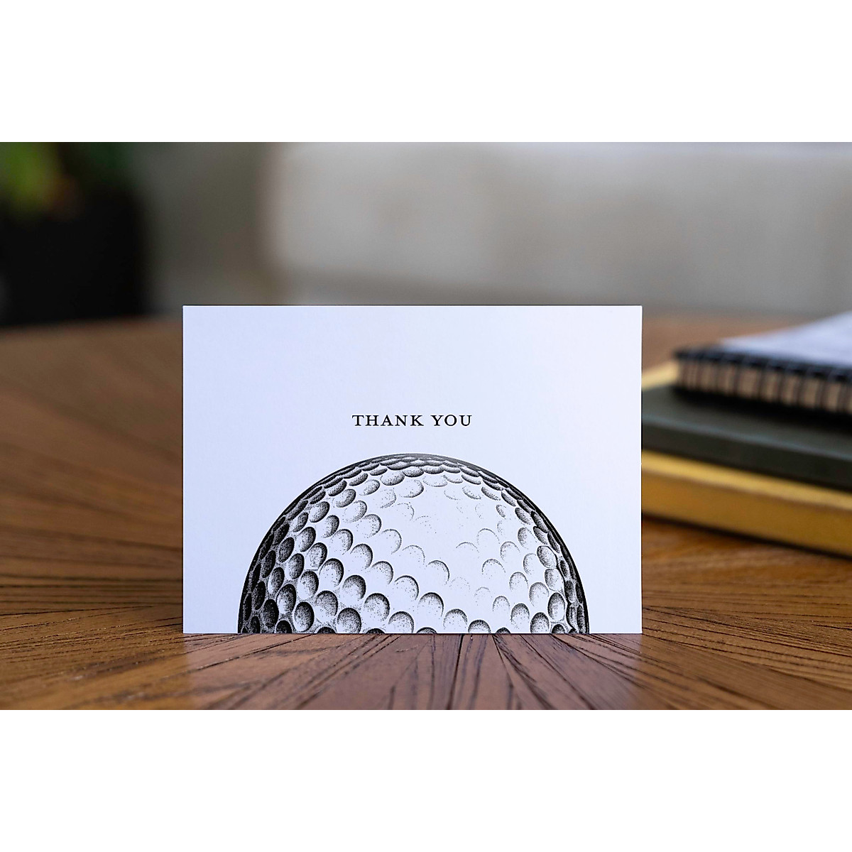 Golf Thank You Cards - Stationary Set - 24 Cards with Envelopes - Gifts for Golfers (Thank You Version)