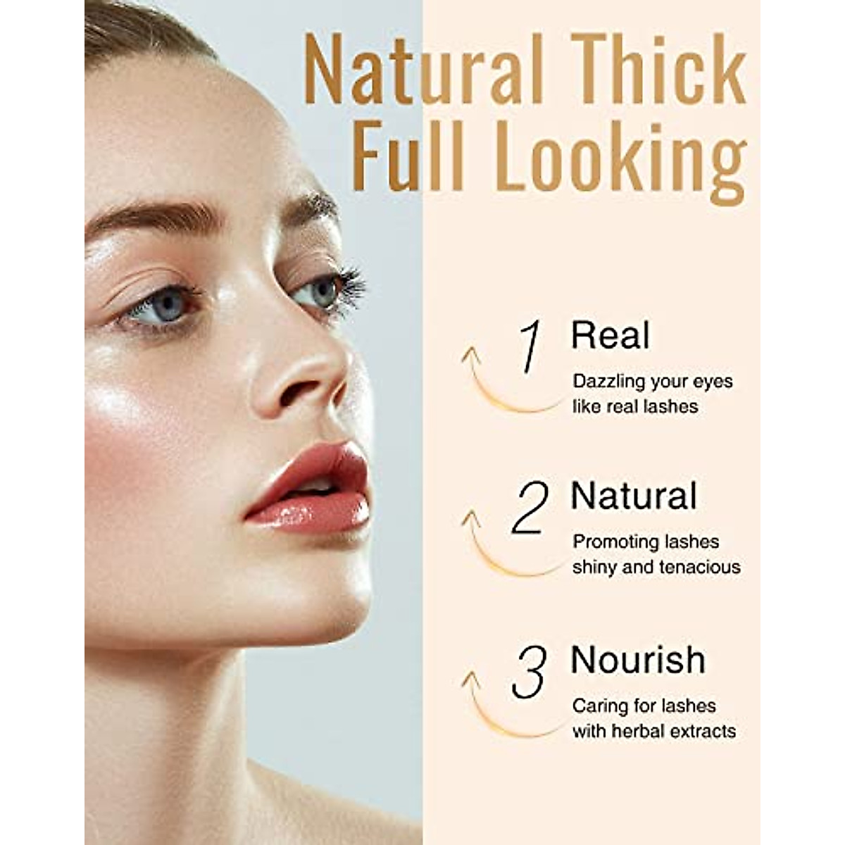 WM WESTERN MIRACLE Lash Serum, Eyelash Serum for Thicker & Longer Looking Eyelashes, Eye Lash Essential Serum for Natural Lashes or Lash Extensions & Brows - 1 Pack