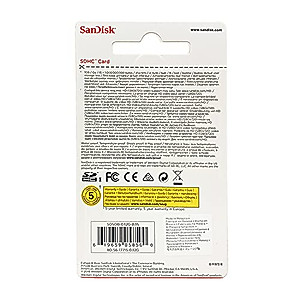 SanDisk 32GB Class 4 SDHC Flash Memory Card - Retail Package