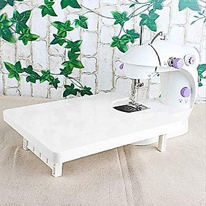 Workbench Sewing Machine Extension Table White U-Shaped Table Extension Plate is Firm and Does Not Shake Portable Workbench