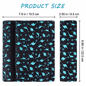 Accmor Car Seat Straps Shoulder Pads for Baby Kids,Soft Seat Belt Covers for Children, Car Seat Strap Covers for Girls Boys