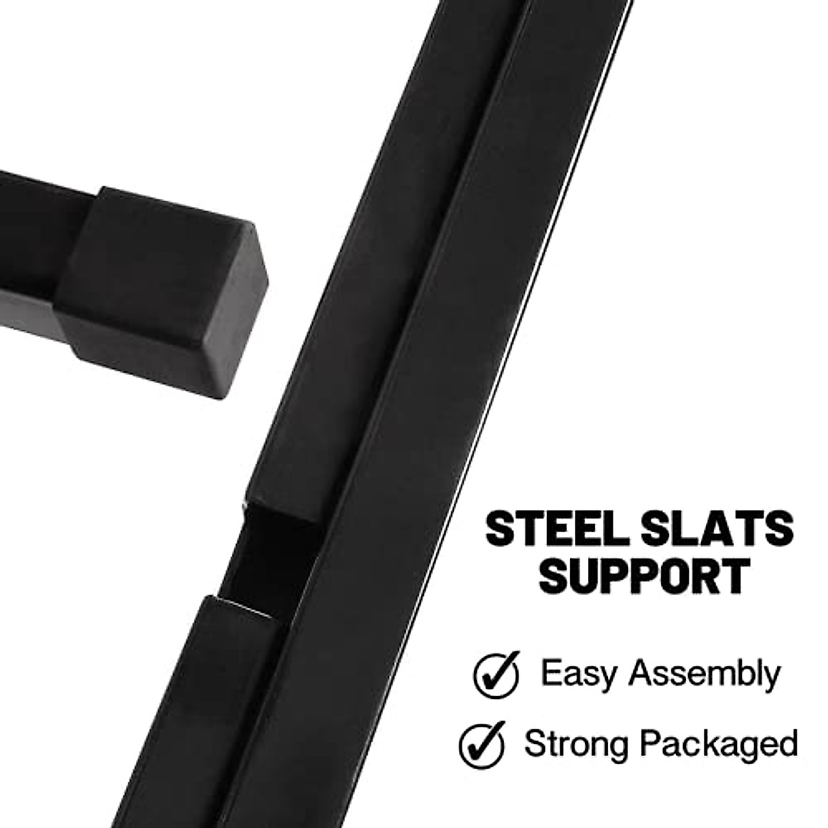 ZEROFEEL Twin Over Twin Metal Bunk Bed Frame, CPC Certified, Heavy Duty Space-Saving Design,Easy Assembly with Safety Guard Rails & 2 Side Ladder for Adults Children Teens