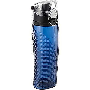 Thermos Nissan Intak Hydration Water Bottle with Meter, Blue
