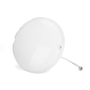 ZDTECH Ultra Thin Dome Ceiling Antenna, Omni-Directional Indoor Antenna, Wide Band Mount Dome Antenna with N-Female Connector for Cell Phone Signal Booster Router Gateway (698 to 4000 MHz)