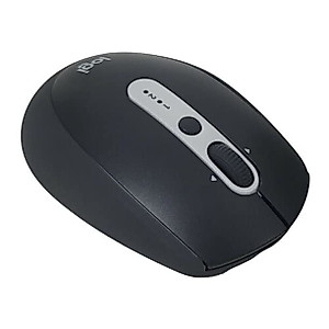Logitech MK825 Wireless Keyboard/Mouse Combo, Full-Size Keyboard with XL Cushioned Palm Rest, Bluetooth or Unifying Receiver Connectivity, Black (Renewed)