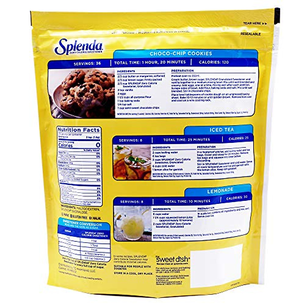 Splenda, No Calorie Sweetener Granular, 9.7 oz