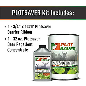 PLOTSAVER Deer Perimeter Protection System, plotsaver Deer Repellent System (PS-KIT)