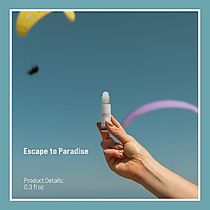 ULU Lagoon Roll-On Perfume - Travel-Sized Coconut Surf Wax Fragrance, Easy-to-Use and Carry, Universal Scent - Ideal Gift for Beach Lovers!