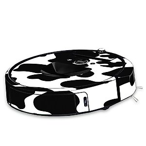 MightySkins Skin Compatible with iRobot Roomba i7 Robot Vacuum - Cow Print | Protective, Durable, and Unique Vinyl Decal wrap Cover | Easy to Apply, Remove, and Change Styles | Made in The USA