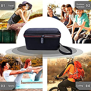 LTGEM EVA Hard Case for Kicteck Video Camera Camcorder Digital - Travel Protective Carrying Storage Bag