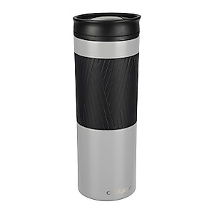 COOL GEAR 2 Pack 20oz Amelia Coffee Travel Mug with Spill Resistant Slider Lid - Blue/Black