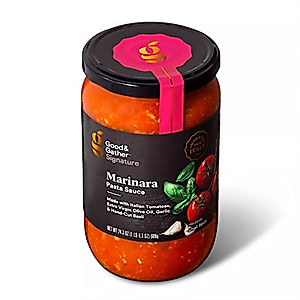 Italian Marinara Pasta Sauce 3 Glass Jars 24.3oz each - By Good & Gather Signature