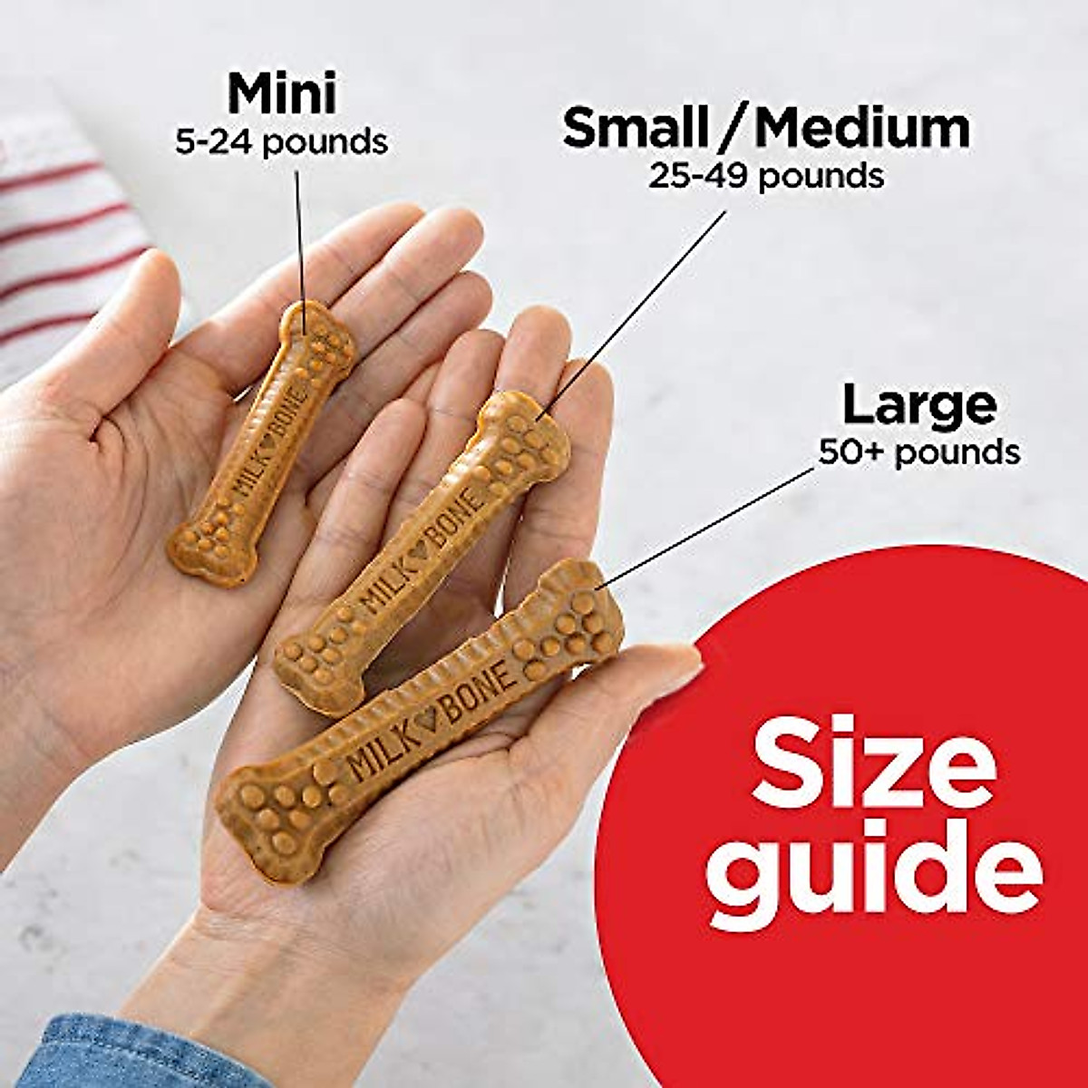 Milk-Bone Original Brushing Chews, 26 Large Daily Dental Dog Treats