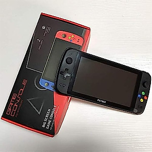 TAMNAN PS7000 Handheld Game Consoles, 128-Bit 7-Inch Large-Screen HD Double Pocket Game Console Built-in 10 Emulators Support Memory Expansion and Game Save