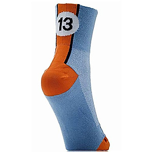 SockGuy, Men's Classic Socks - Small/Medium, Lucky 13