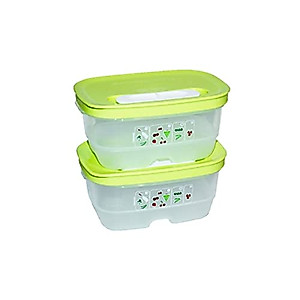 Tupperware FridgeSmart Set of 2 Mini Containers 1.5 Cups / 375 ml