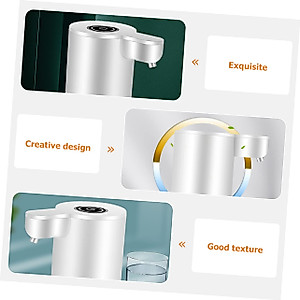 Uonlytech 4 Sets Barreled Water Pump Automatic Water Dispenser Portable Water Dispenser Water Machine Dispenser for Home Portable Water Fountain Water Bottle Pump Dispenser Water Jug Pump Pp