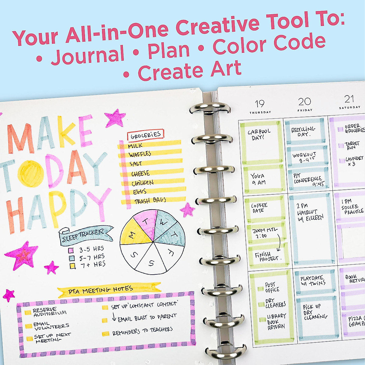 Zebra Pen 78101 Mildliner Double Ended Highlighter Set, Broad and Fine Point Tips, Assorted Fluorescent and Cool Ink Colors, 10-Pack