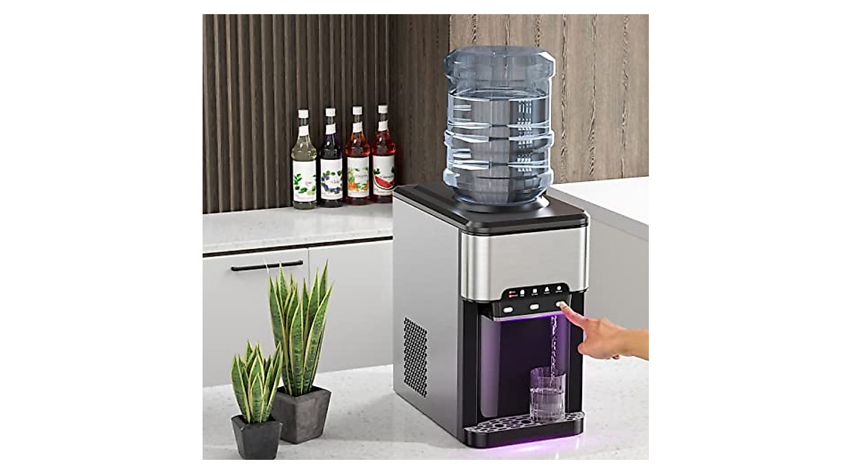 Water Dispenser with Ice Maker - Hot, Cold & Ice 3-in-1 Cooler