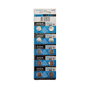 AG13 LR44 L1154 357 A76 Alkaline Button Cell Battery with Retail Blister Pack Cards (40)