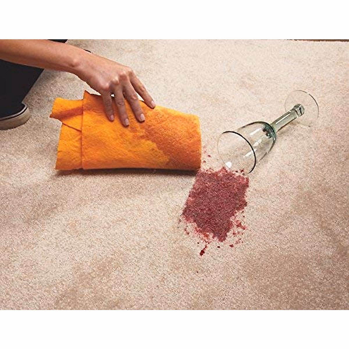 The Original Cleaning Shammy 6-Pack, 20" X 27", X-LARGE, Multi-Purpose, Super Absorbent Cleaning Cloth, 100% Rayon, Made In Germany, For Washing, Waxing, Buffing, Kitchen Use and More!