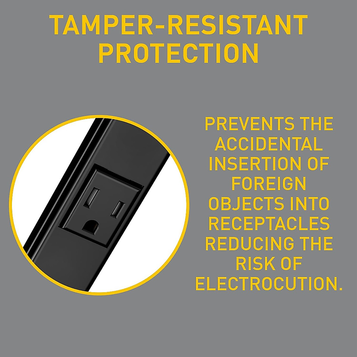 Legrand Wiremold BK20GB306TR Plugmold 2000 Series 3 Foot Hardwired Power Strip with 6 Tamper Resistant Outlets, Black