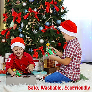 Christmas Pop-It Fidget Toy Tree Poppit Stocking Stuffers Xmas Present Kids Adults Children Popper Fun Push Game Stress Relief Santa Elves Ornament Popit Gift Poppet Sensory