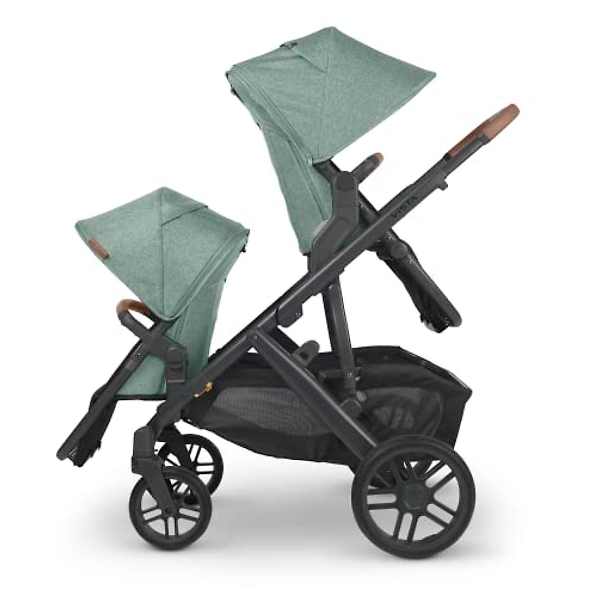 RumbleSeat V2 - Gwen (Green mélange/Carbon/Saddle Leather)