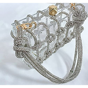 Evening Bag Women Clutch Purses Clear Bag Hobo Bag Tote Handbag Satchel Bag Silver Purse Crossbody Bags 2023