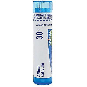 Boiron Allium Sativum 30C for Acid Indigestion & Bloating from Overindulgence - 80 Pellets