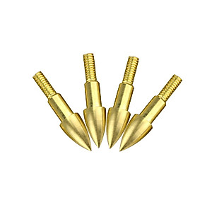 SHARROW 50pcs Archery Broadheads 75 Grain Arrowhead Screw-in Arrow Heads Hunting Arrow Tips Point for Recurve and Compound Bow