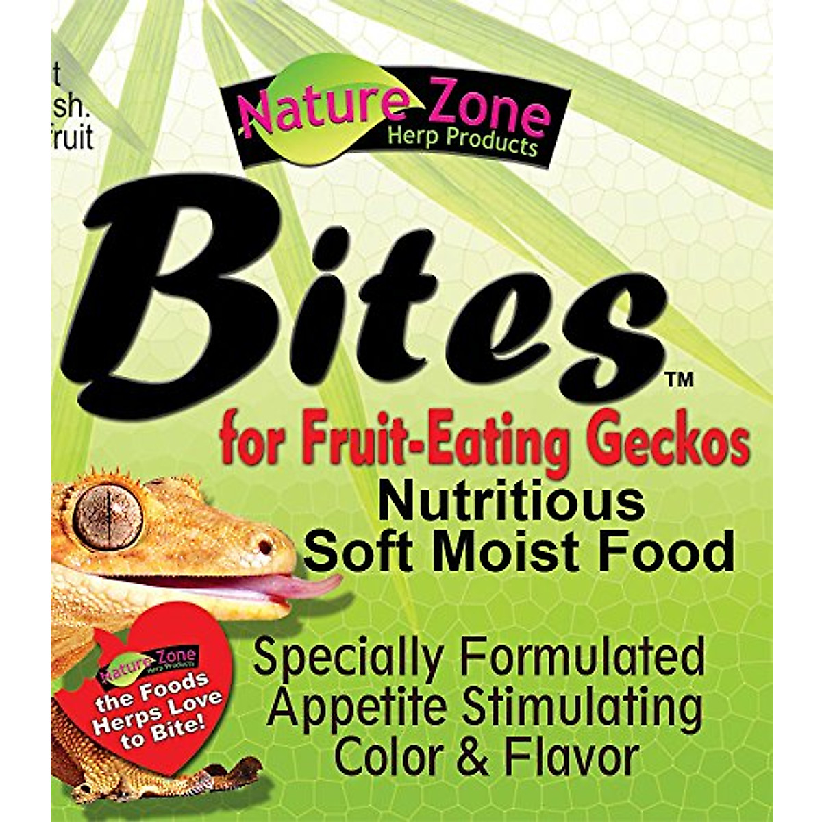 Nature Zone SNZ54641 Gecko Bites Soft Moist Food, 9-Ounce