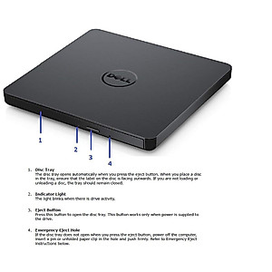 USB External DVD Drive COMPATIBLE for Microsoft Windows 10 / Vista /7/8.1, Mac OS, Dell ,Acer , ASUS, Apple , Samsung, Lenovo Laptop Notebook UltraBook PC Desktop,CD/DVD-RW Drive, CD-RW Rewriter