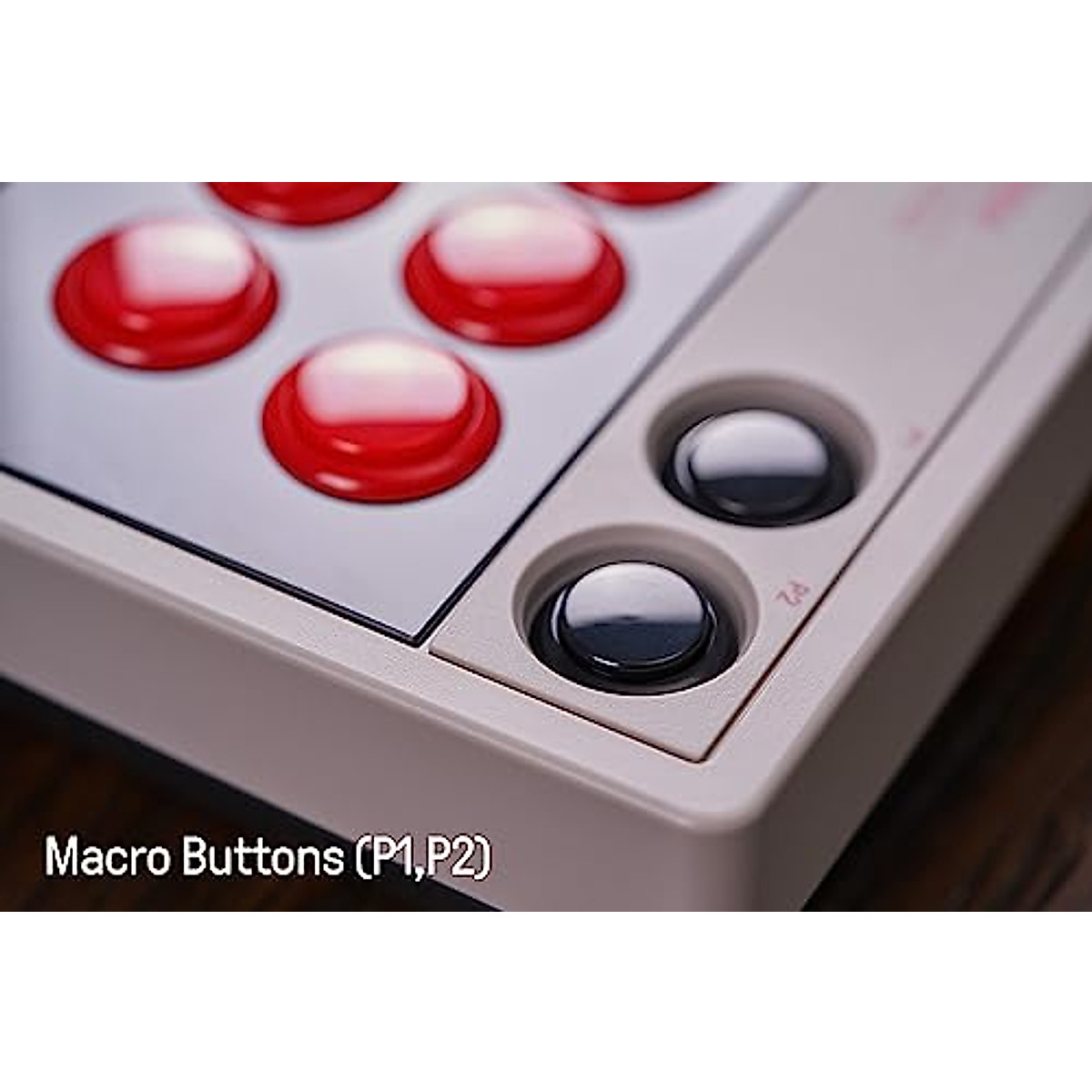 8Bitdo Arcade Stick for Switch & Windows, Arcade Fight Stick Support Wireless Bluetooth, 2.4G Receiver and Wired Connection