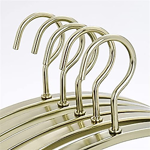 N/A Hanging Clothes Seamless Hanger Clothing Store Aluminum Alloy Clothes Hanger Hanger ( Color : Gray , Size : 44.5*23.5cm )