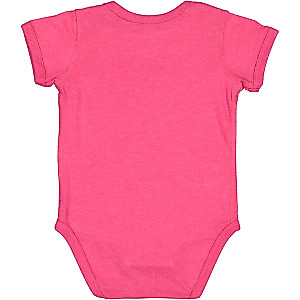 inktastic Aunt and Uncle Love Me Nephew Baby Bodysuit 6 Months Vintage Hot Pink 33977