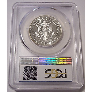 1966 Kennedy SMS DDO Variety FS-106 Silver-Clad Half Dollar SP66 PCGS