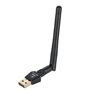 1200Mbps USB WiFi Adapter USB Wireless Adapter Daul Band (2.4G/300M+5G/867M) 802.11 ac for Desktop PC WinXP/Vista/7/8/8.1/10