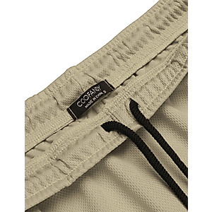 COOFANDY Men's 3 Pack Workout Gym Shorts Lightweight Athletic Mesh Shorts Quick Dry Bodybuilding Training Shorts with Pocket