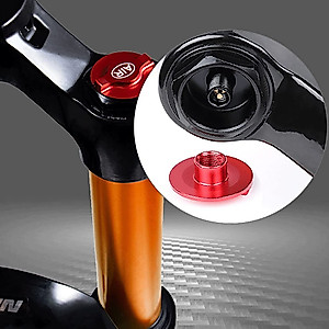 Jejy Tapered Tube Suspension Front Fork 26" 27.5" 29" Mountain Bike Accessories Air Forks Manual Lockout/Remote Lockout Magnesium Alloy (Color : Black Manual Lockout, Size : 26)